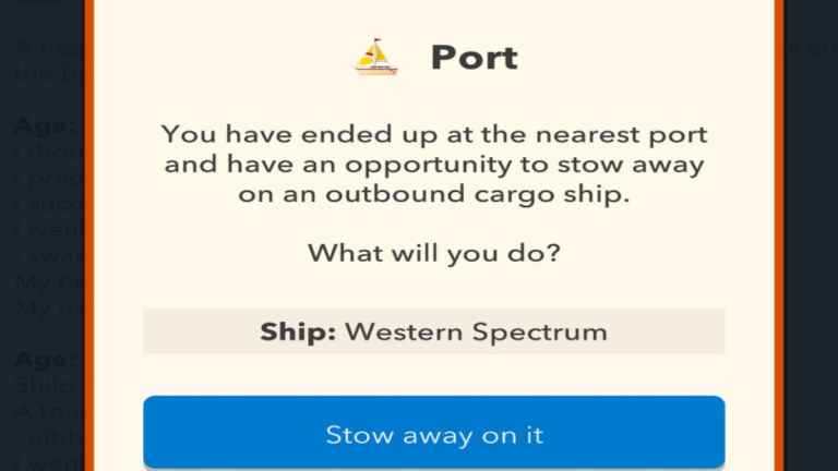 How to stowaway on a ship to a distant land in DogLife - We are ...