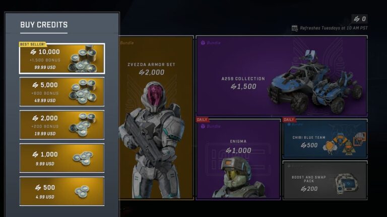 How to get Credits - All Credit Bundles in Halo Infinite - Pro Game Guides
