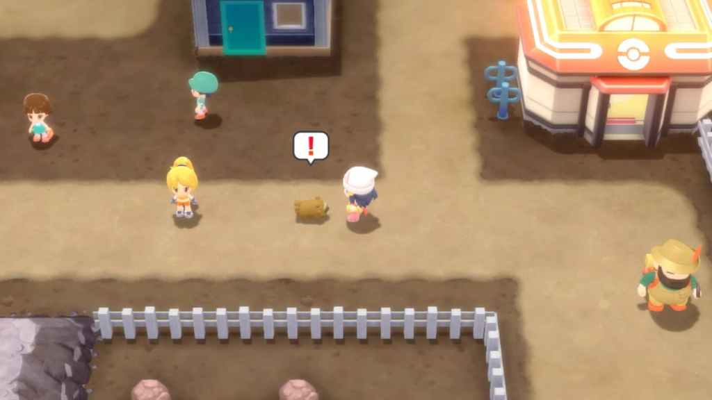 Can Pokémon walk behind you in Pokémon Brilliant Diamond and Shining ...