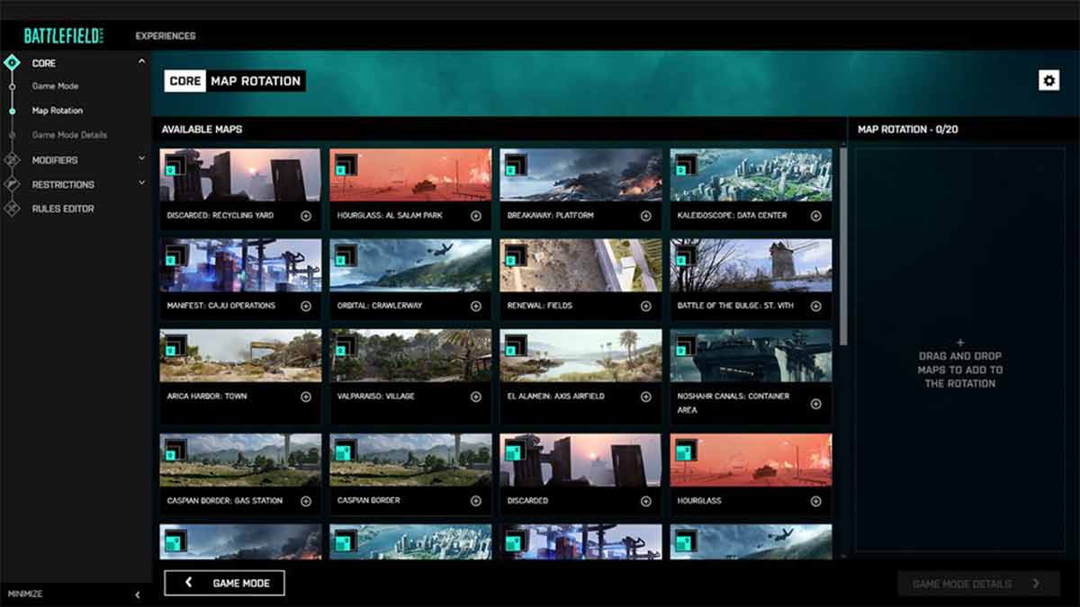 How to change Map Rotation in Battlefield Portal | Pro Game Guides