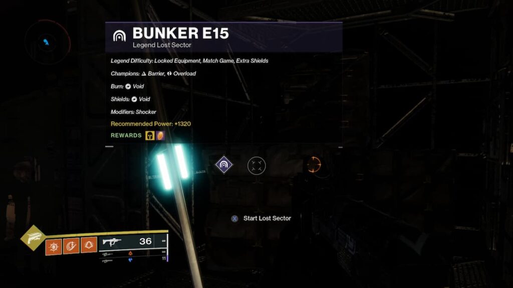 Bunker E15 Lost Sector Location in Destiny 2 - Pro Game Guides
