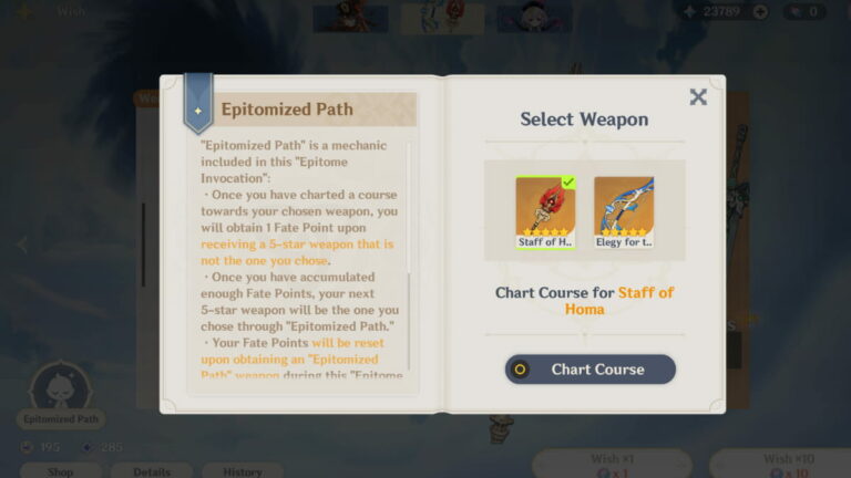 What Epitomized Path should you choose in Epitome Invocation | Genshin ...