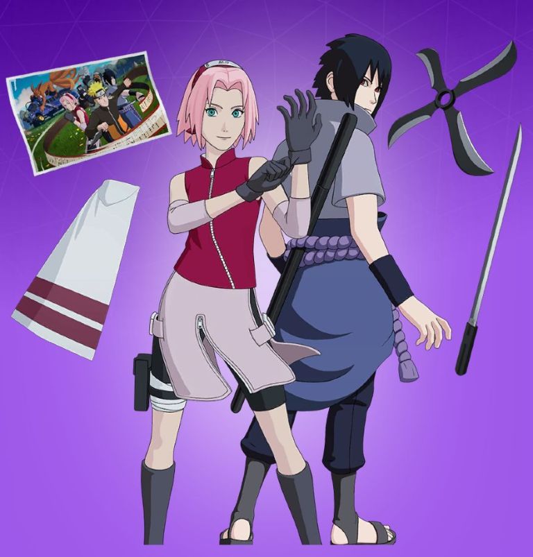 Fortnite Sasuke & Sakura Bundle - Pro Game Guides