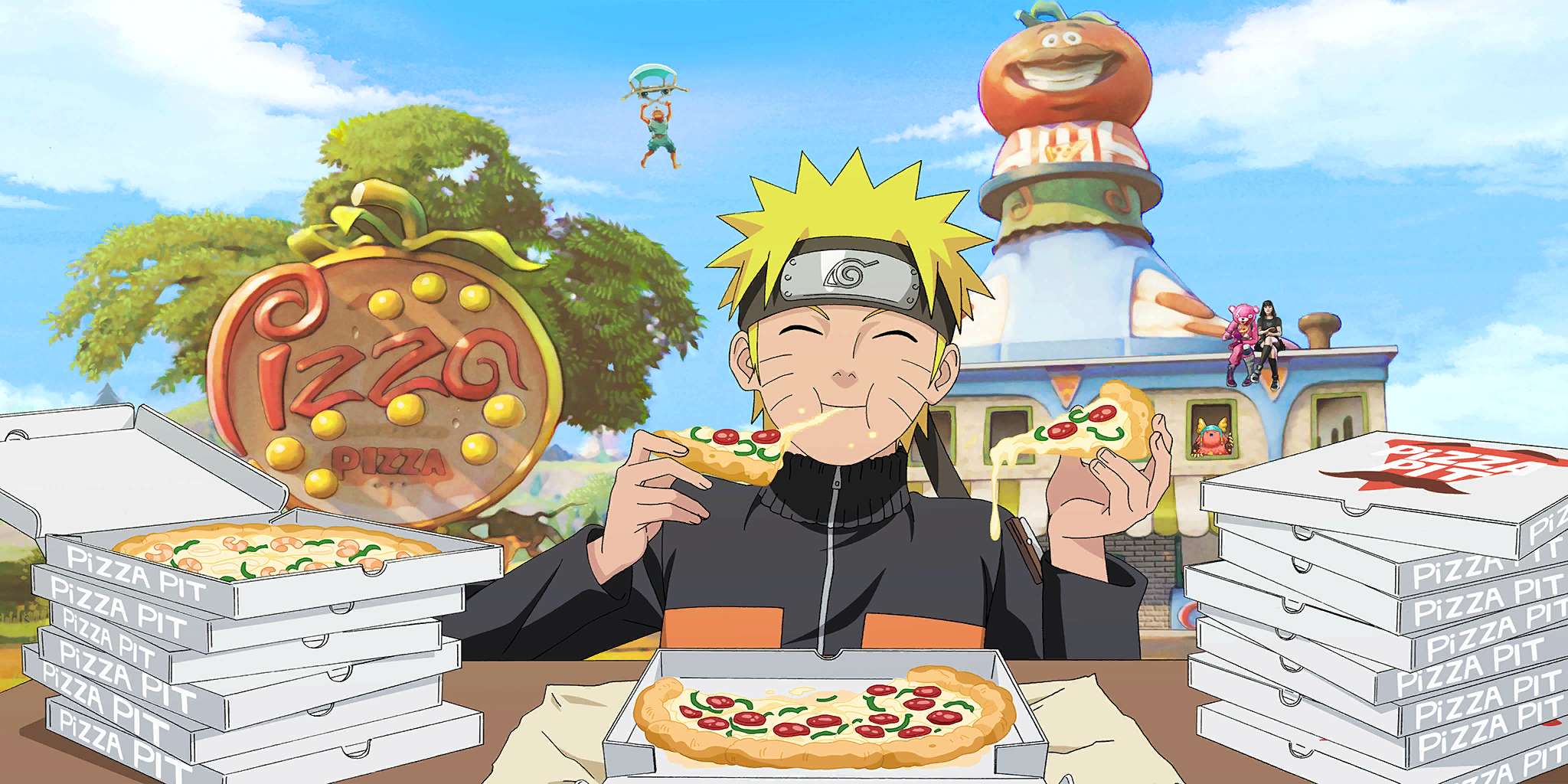 Fortnite Pizza Eating Jutsu Loading Screen - Pro Game Guides