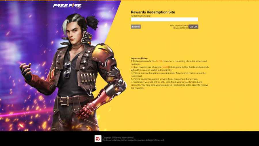 Garena Free Fire MAX Codes | Pro Game Guides