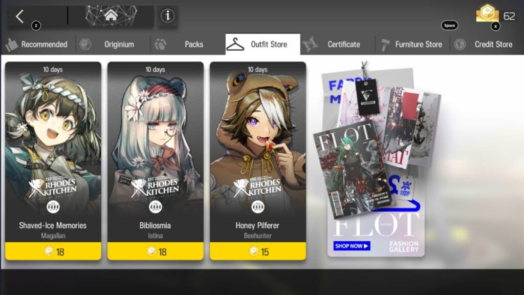 How to get Outfits in Arknights - Pro Game Guides