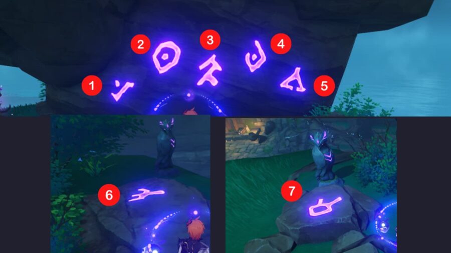 How to solve all Tsurumi Island Stone Slate Ishine Script puzzles in ...