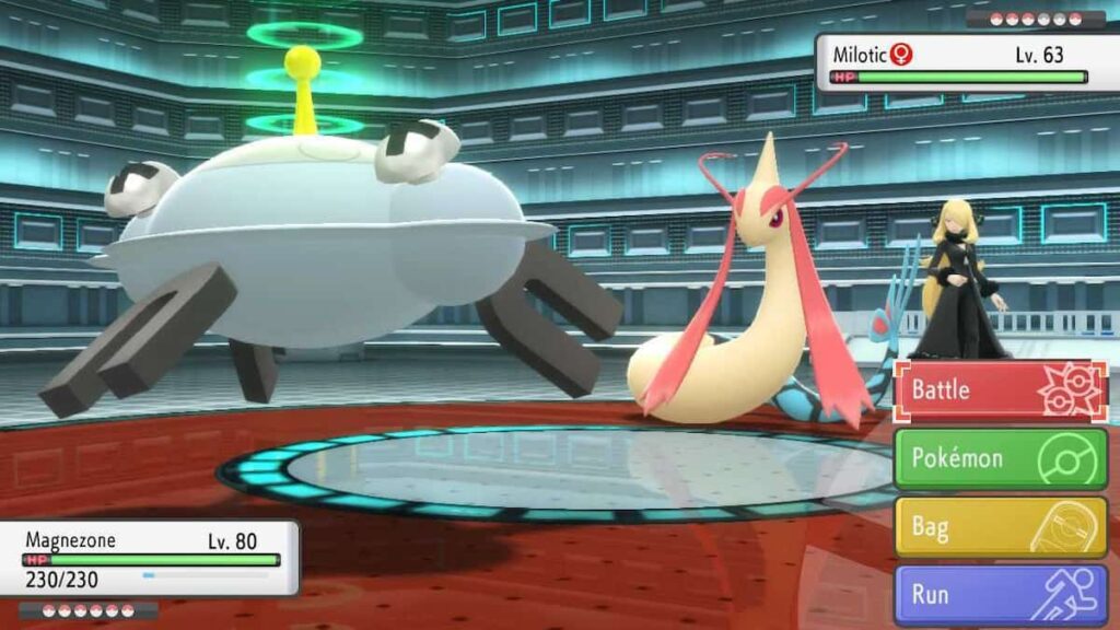 How to beat Champion Cynthia in Pokémon Brilliant Diamond and Shining ...