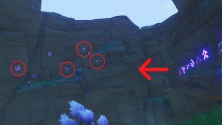 How to solve the Ishine Script wall puzzle in Shirikoro Peak - Genshin ...