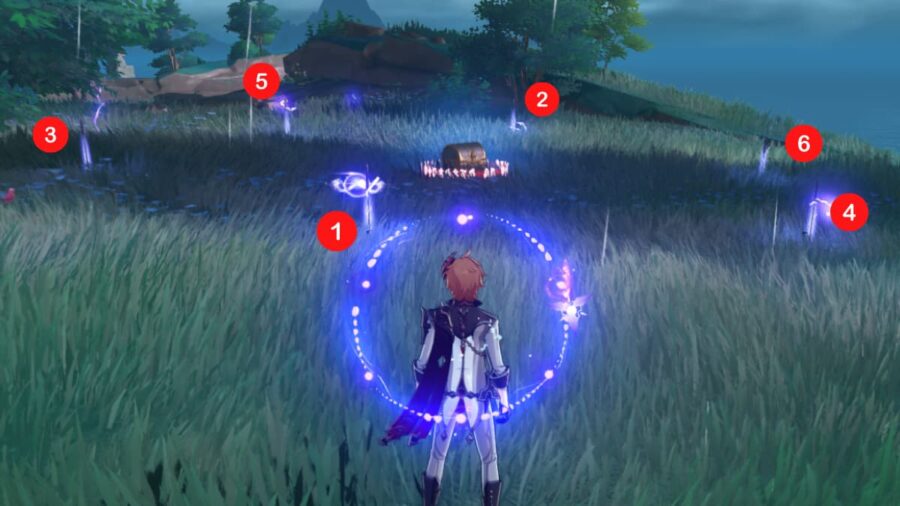 How to complete the Touch the Sword Hilt puzzle in Musoujin Gorge ...