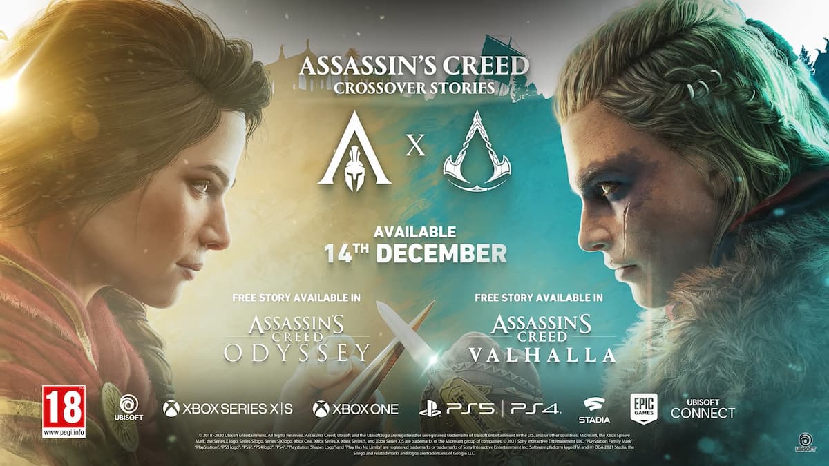 How to start the Assassin's Creed Odyssey & Valhalla Crossover content ...