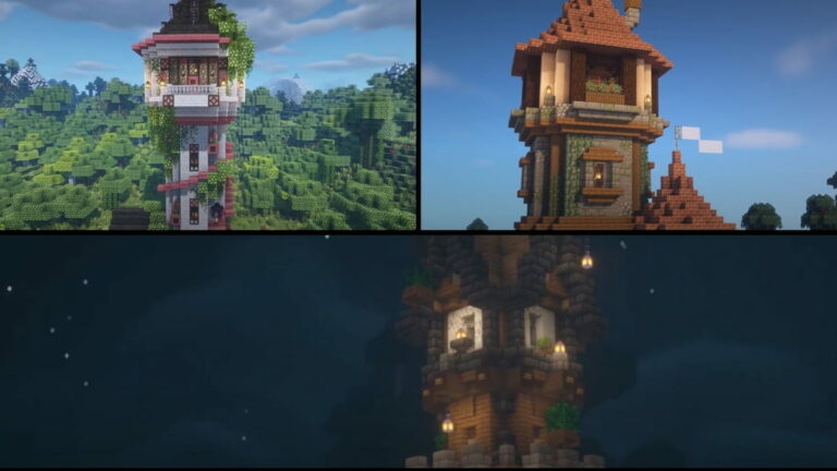 Best Minecraft Tower Designs - Pro Game Guides