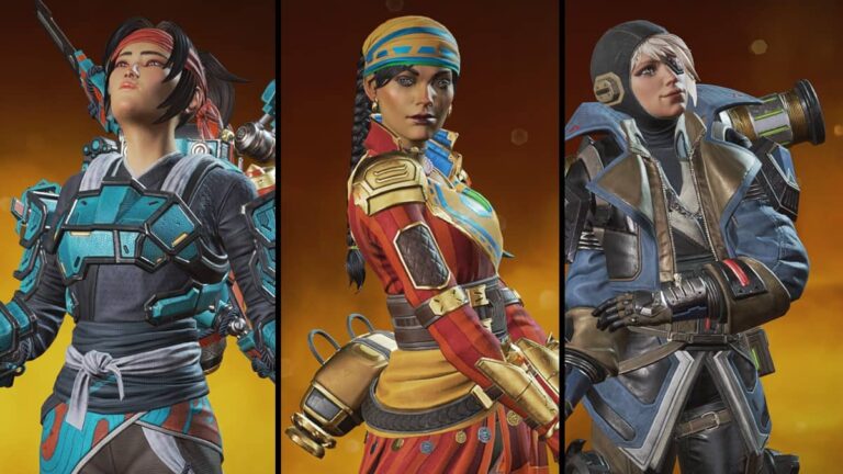 All Legend skins in the Raiders Collection Event for Apex Legends - Pro ...