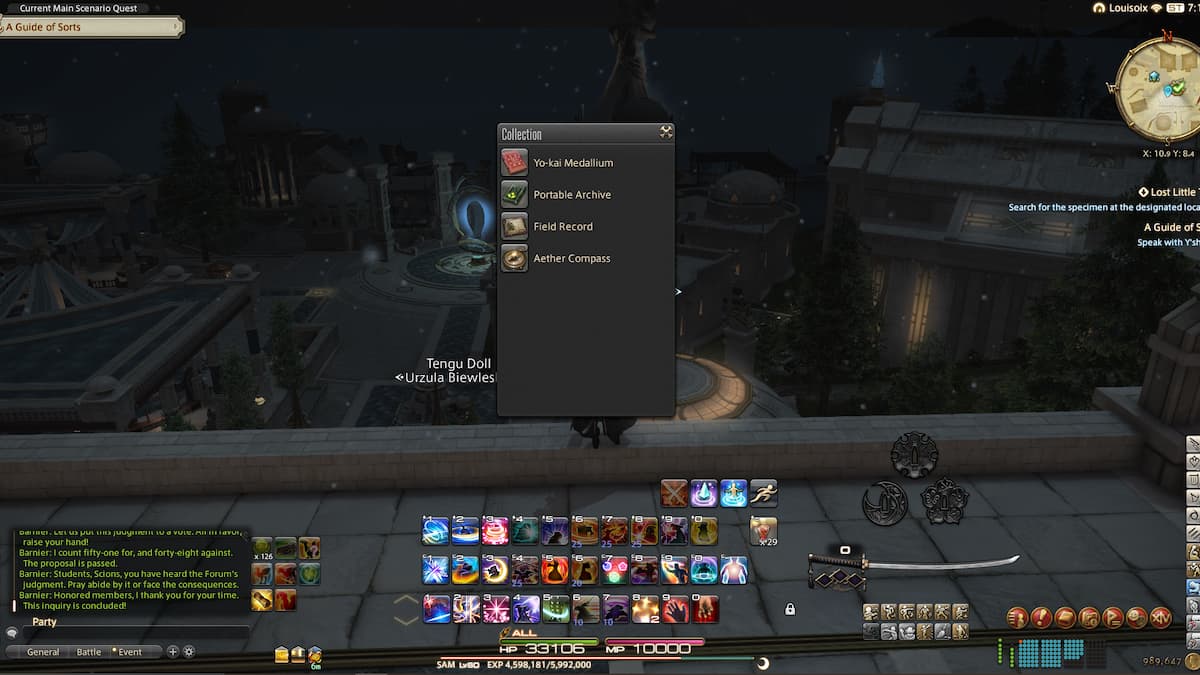 Where is the Aether Compass in FFXIV Endwalker? | Pro Game Guides