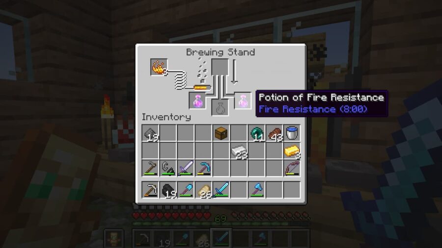 How to craft a Potion of Fire Resistance in Minecraft - Pro Game Guides