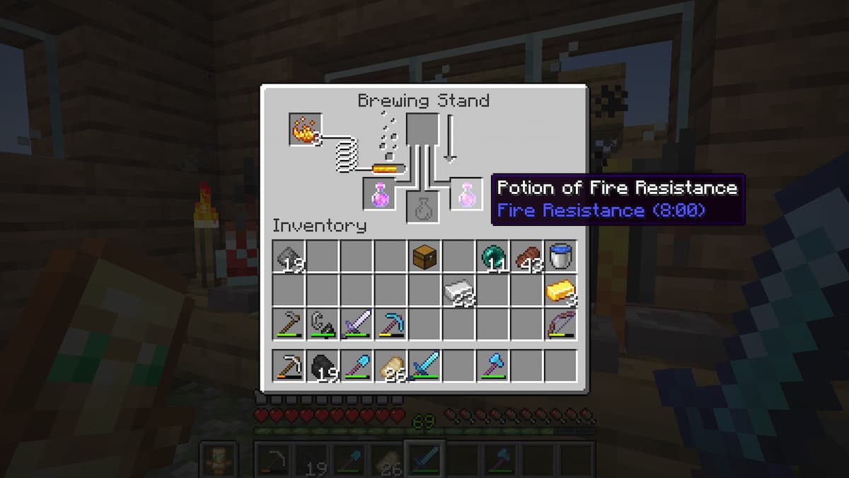 How to craft a Potion of Fire Resistance in Minecraft | Pro Game Guides