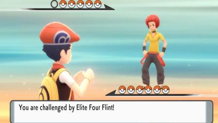 How to Beat Elite Four Flint in Brilliant Diamond and Shining Pearl ...