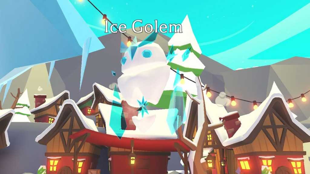 How to get the Ice Golem Pet in Roblox Adopt Me | Pro Game Guides