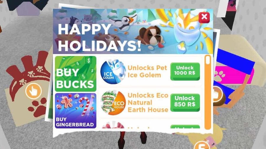 How to get the Ice Golem Pet in Roblox Adopt Me - Pro Game Guides