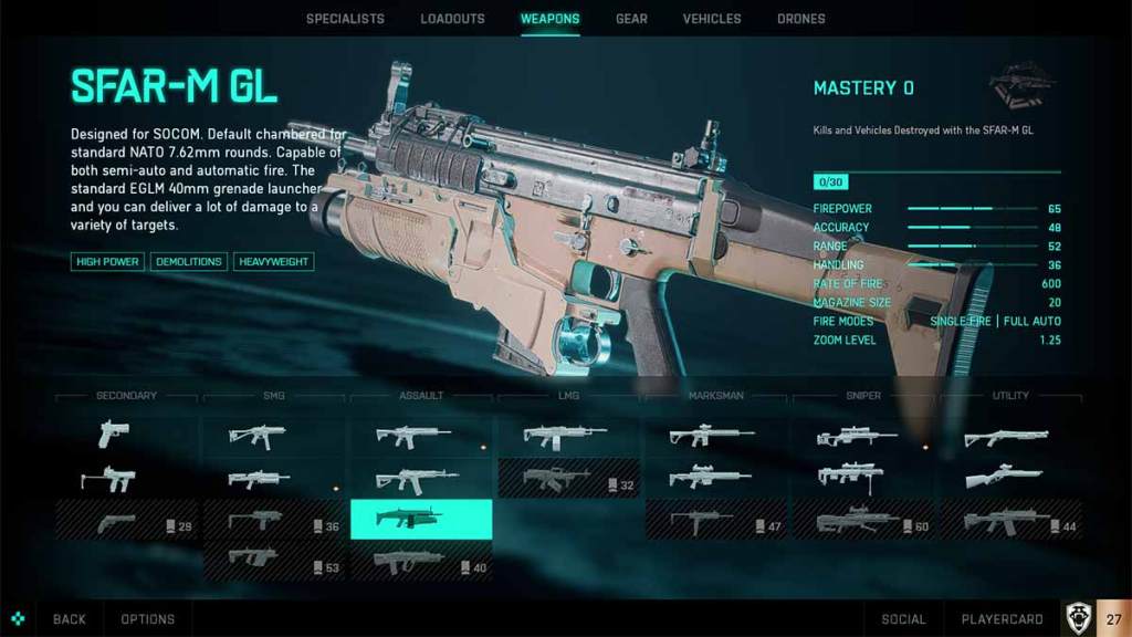 Best SFAR-M GL Loadout in Battlefield 2042 | Pro Game Guides