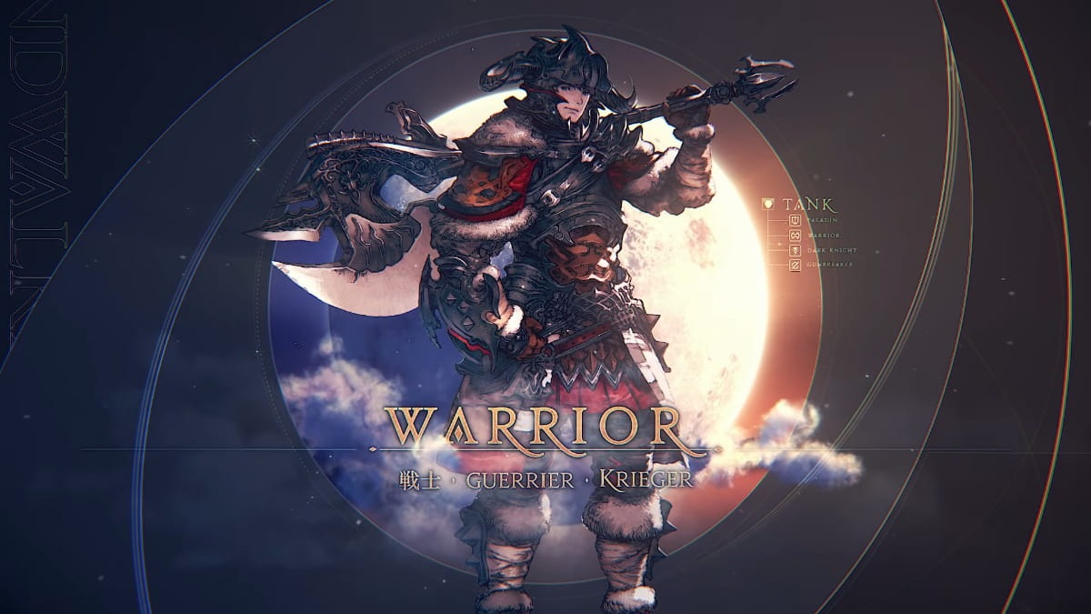 All Abilities and Weaponskills for Warrior in Final Fantasy XIV ...