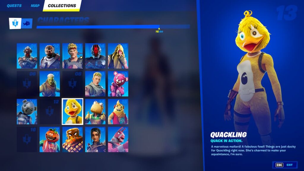 Where is NPC #13 Quackling in Fortnite Chapter 3 Season 1 - Pro Game Guides