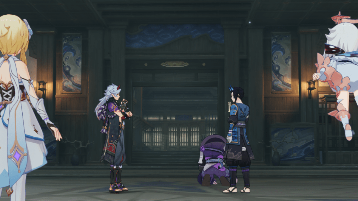 How to complete the Arataki Itto Story Quest Domain in Genshin Impact ...