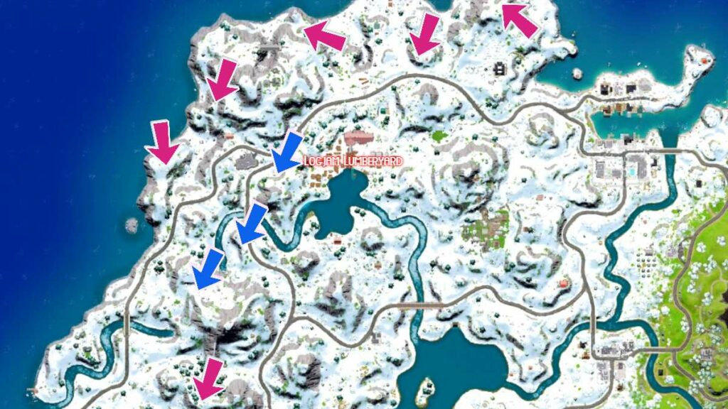 Where to receive the next objective in Logjam Lumberyard and collect ...