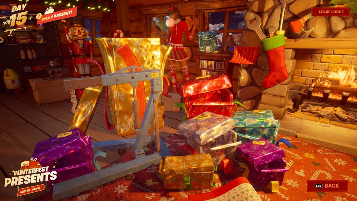 Where is the last present in Fortnite Winterfest '21? | Pro Game Guides