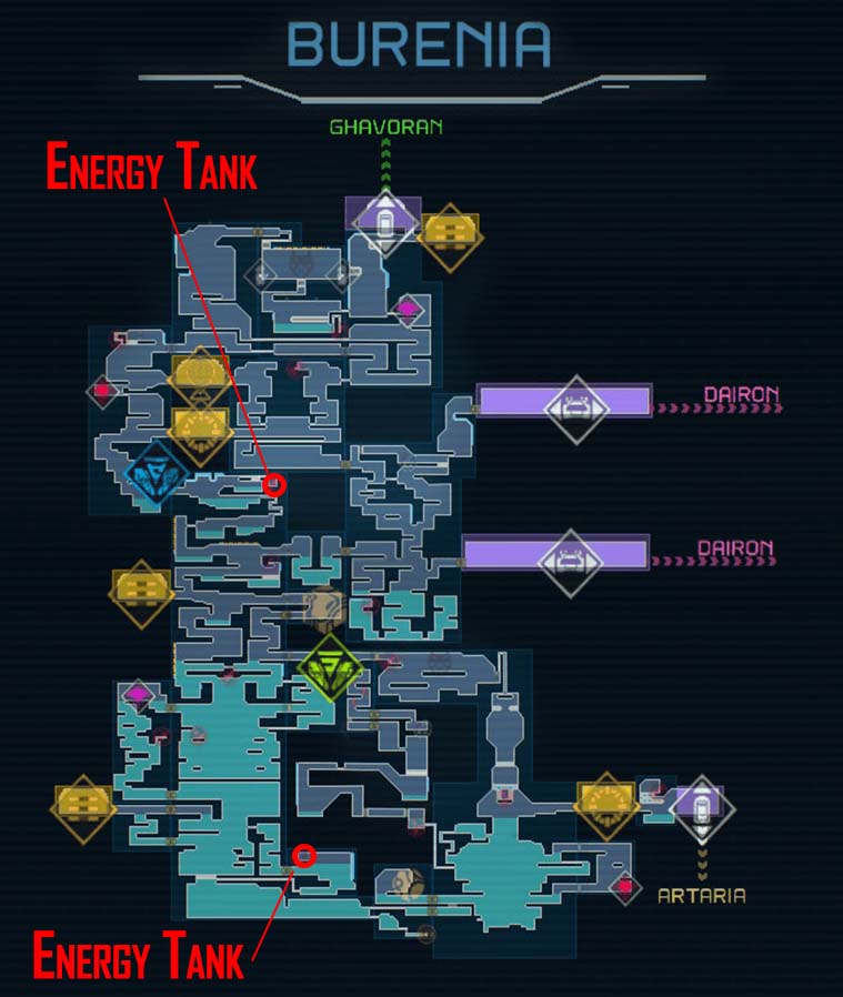 Where to get All Energy Tanks in Metroid Dread - All Locations | Pro ...