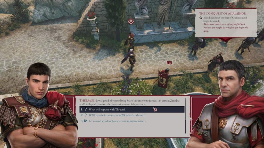 All riddles and answers in the Olympion quest in Expeditions: Rome ...