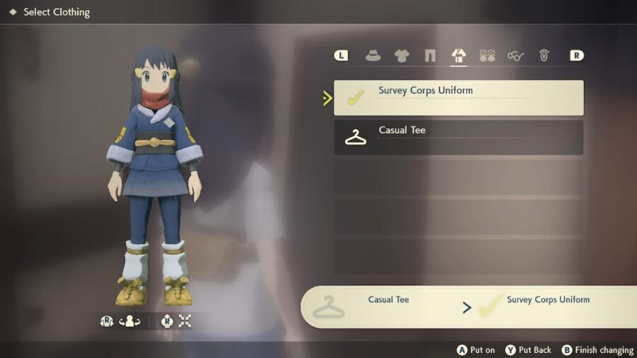 How to change outfits in Pokémon Legends: Arceus - Pro Game Guides