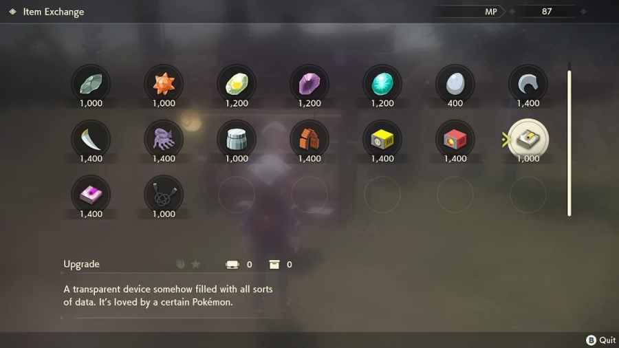 Where to find Upgrade in Pokémon Legends: Arceus | Pro Game Guides