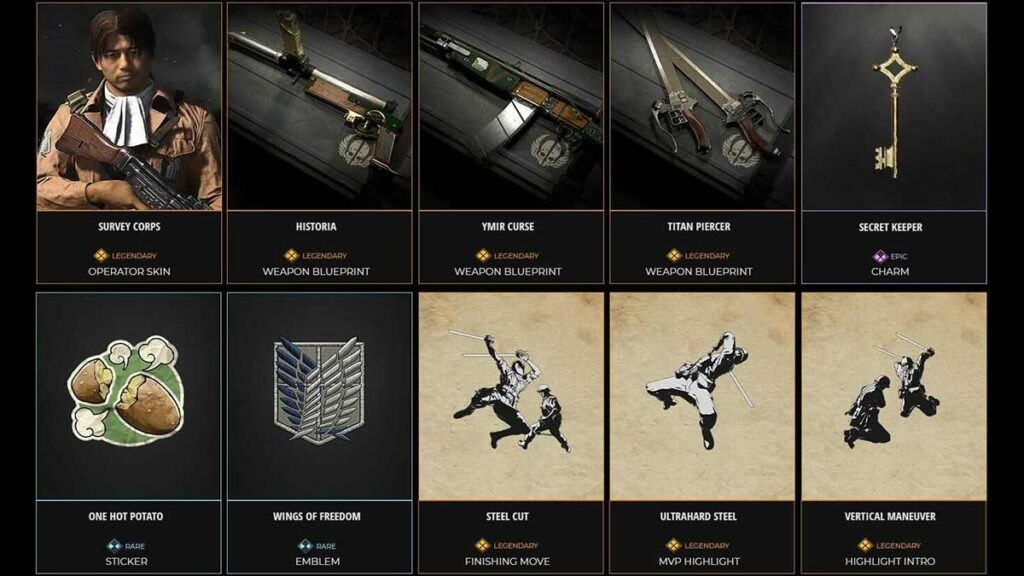 How to get Attack on Titan Levi Skin in Call of Duty: Vanguard and ...