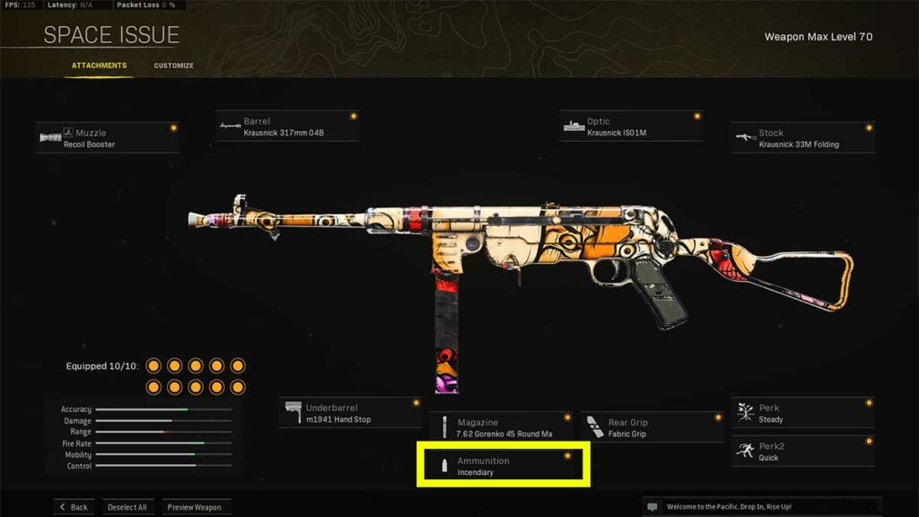 How to get fire bullets in Call of Duty: Warzone? - Pro Game Guides