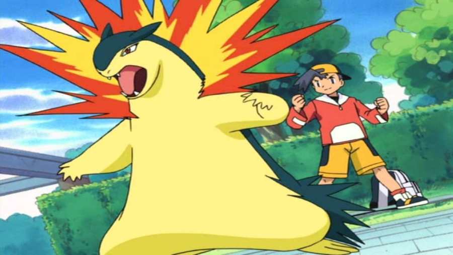 Typhlosion's leaked shiny variant reminiscent of the original form in ...