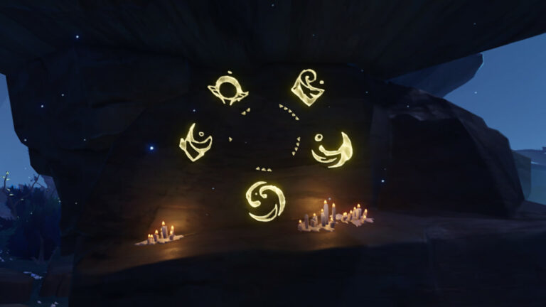 How to solve the symbol code puzzle north of Evernight Temple in ...