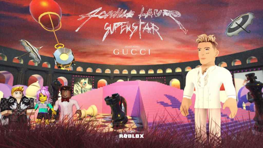 How to get all free items in Roblox Achille Lauro Superstar featuring ...