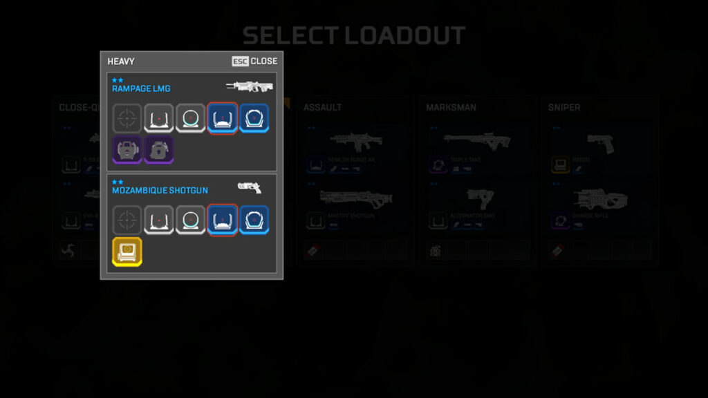 How to choose your Weapons Loadout in Control Apex Legends - Pro Game ...