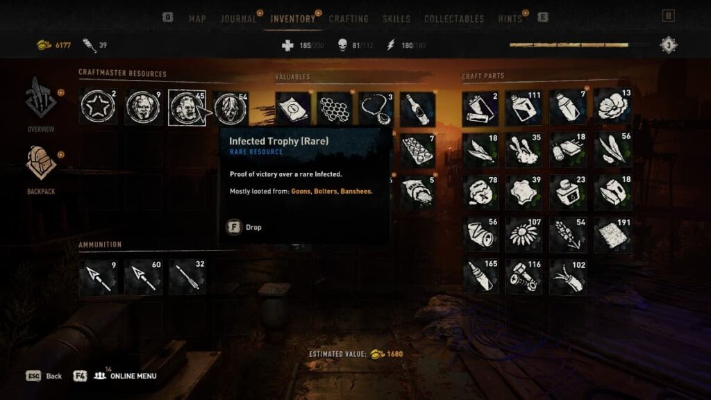 Where to find Infected Trophies in Dying Light 2 - Pro Game Guides