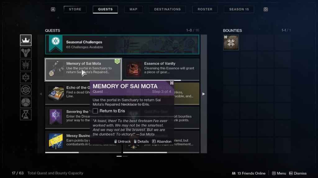 How to complete the Memory of Sai Mota quest in Destiny 2 | Pro Game Guides
