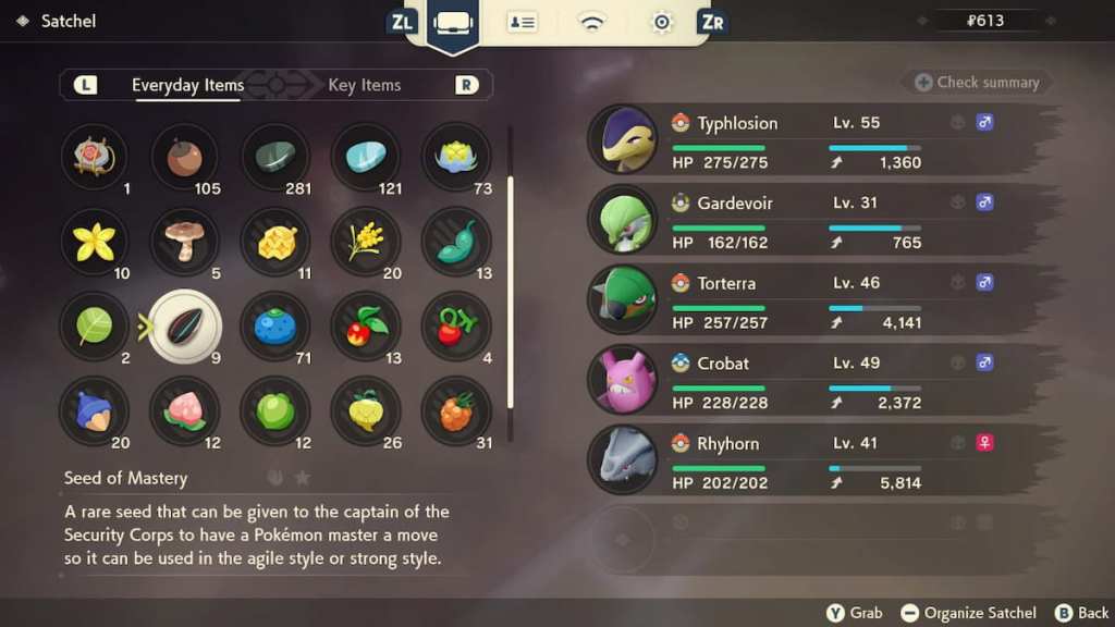 Where to find Seeds of Mastery in Pokemon Legends Arceus | Pro Game Guides