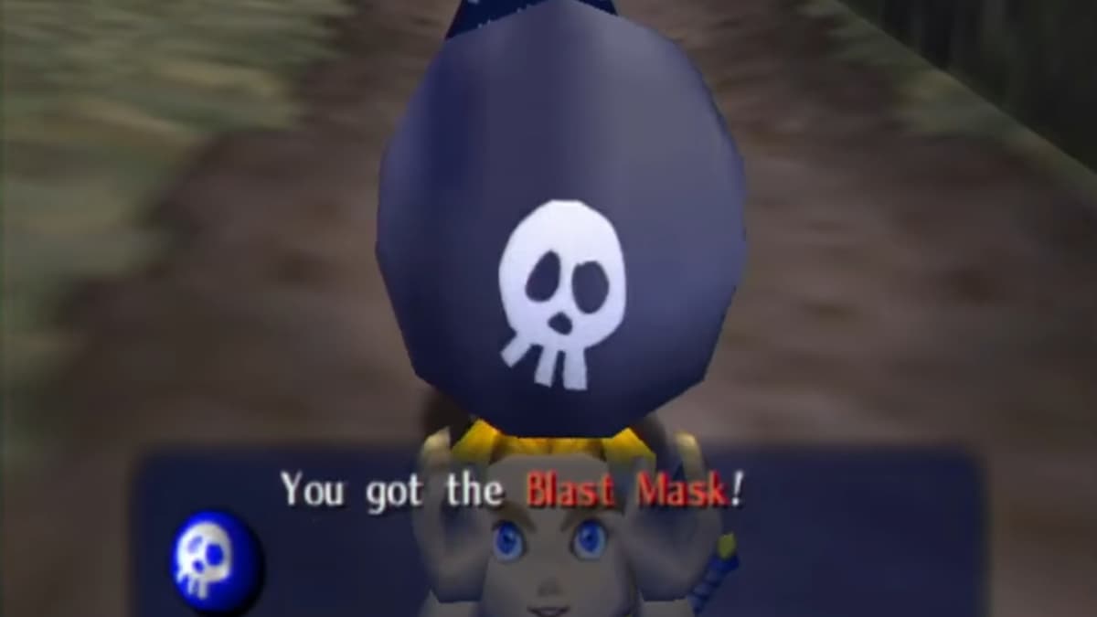 How to obtain the Blast Mask - The Legend of Zelda: Majora's Mask (N64 ...