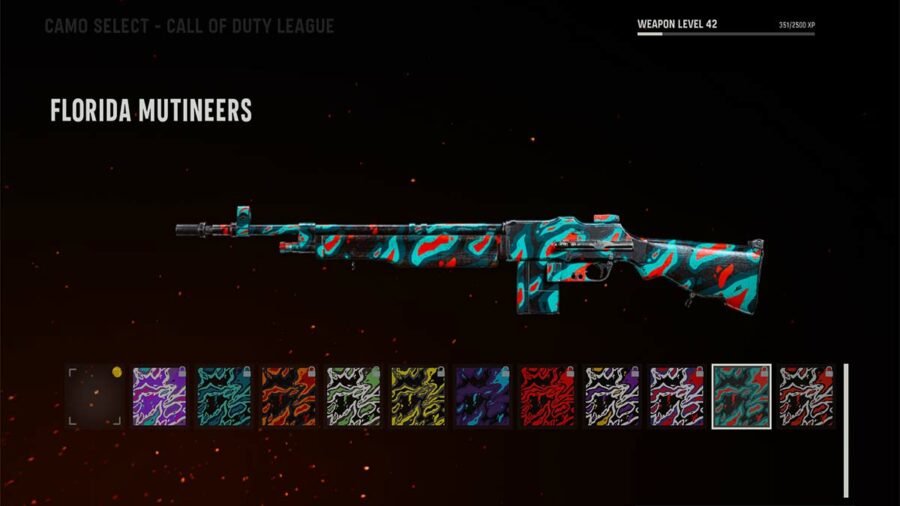 All 2022 CDL Skins and Camos in Call of Duty: Vanguard and Warzone ...