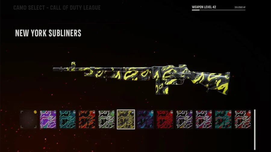 All 2022 CDL Skins and Camos in Call of Duty: Vanguard and Warzone ...