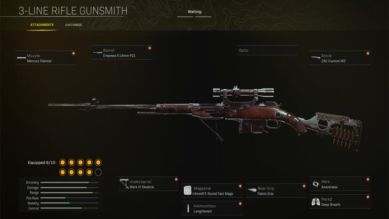 Best 3-Line Rifle Loadout and Class in Call of Duty: Warzone - Pro Game Guides