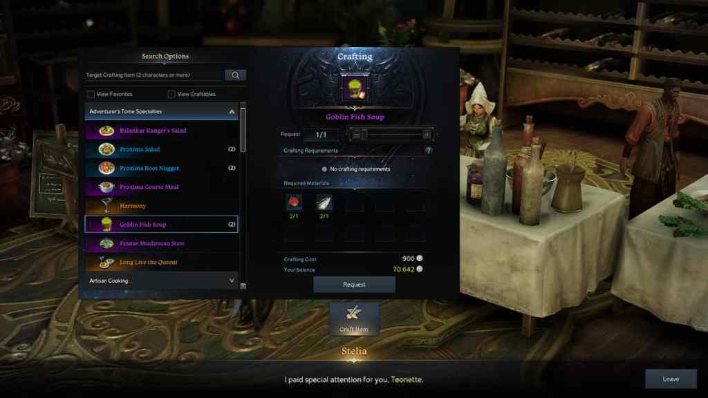 How to craft Goblin Fish Soup in Lost Ark | Pro Game Guides