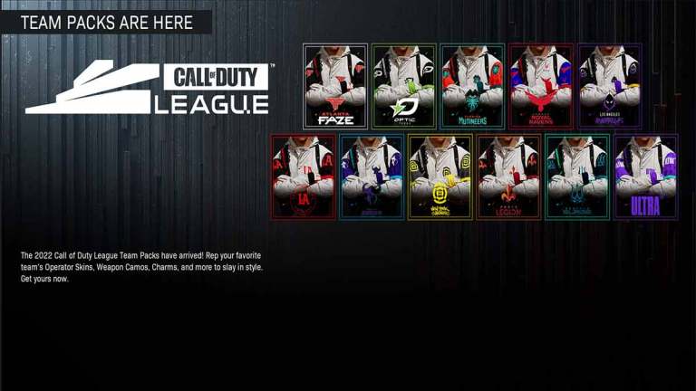 How to get CDL Team Packs in Call of Duty: Vanguard and Warzone | Pro ...