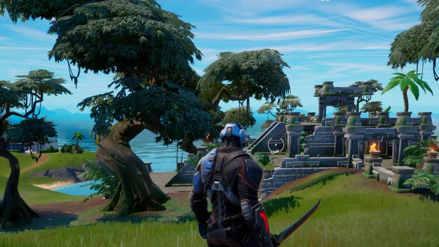 Where to find The Ruins landmark in Fortnite? | Pro Game Guides