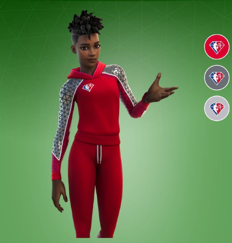 Fortnite NBA 75 Clutch Skin - Character, PNG, Images - Pro Game Guides